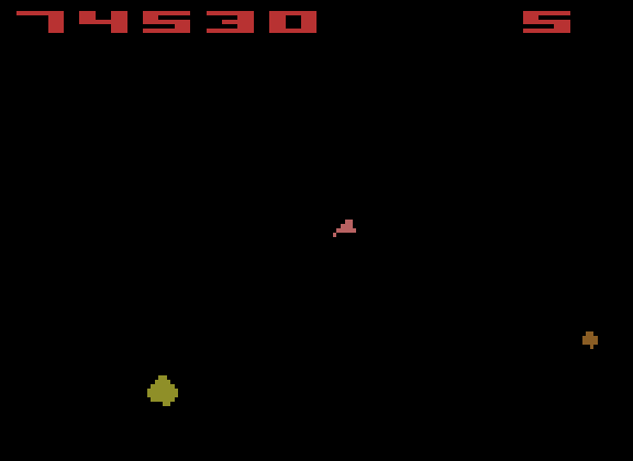 8-Bit City: Asteroids Atari 2600/VCS